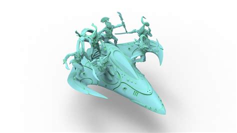 Dark Jester Battle Dancer Transporting Troops 3d Board Games Accessories