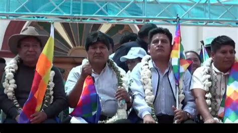 En Medio De Pugnas Choquehuanca Y Morales Aparecen Juntos Y Hablan De