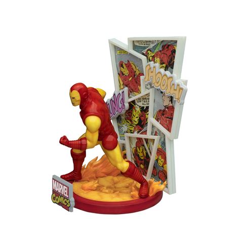 Marvel Comics 60th Anniversary Iron Man DS 085 D Stage Statue