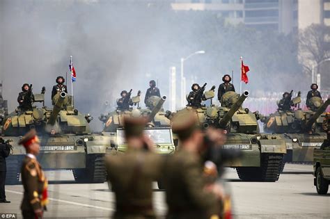 Военный парад в Пхеньяне 15 04 2017 Imp Navigator — Livejournal