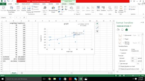 PLOTTING GRAPH IN EXCEL Computer Science 2017