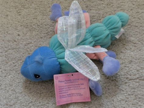 Precious Moments Tender Tails Lot Plush Dragonfly Rooster Penquin