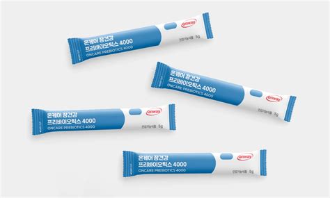 건강기능식품 패키지 디자인 프로바이오틱스 단상자스틱 패키지 포트폴리오 크몽