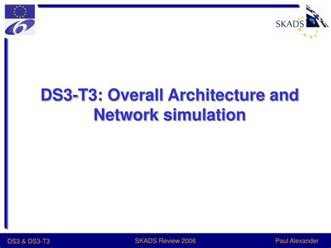 PPT DS The Network And Its Output Data Paul Alexander PowerPoint Presentation ID