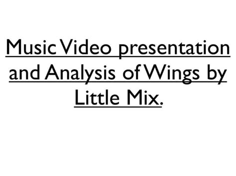 Wings Analysis For Media Ppt