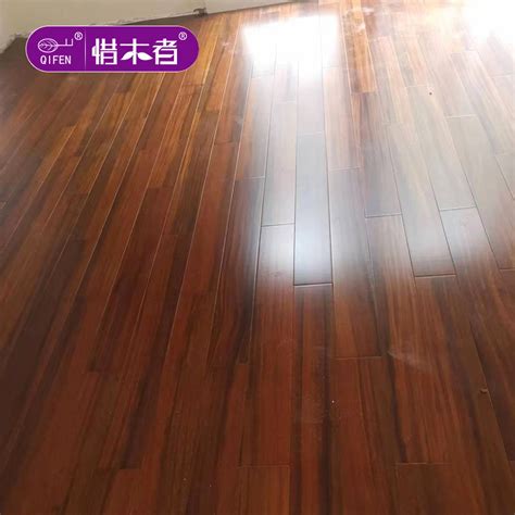 惜木者老料翻新实木地板圆盘豆硬木非洲绿柄桑哑光可开锁扣包邮虎窝淘