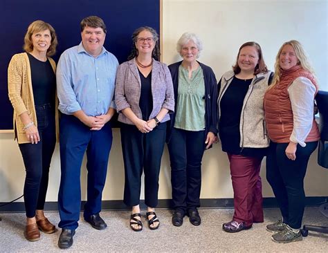 President Cushman Visits Uma Rockland Center University Of Maine At