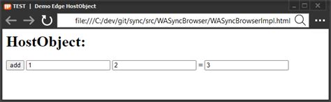 Problems When Accessing Host Object Added With Addhostobjecttoscript