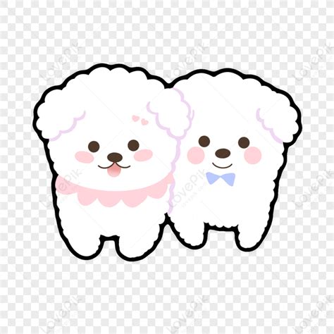 해피 발렌타인 일러스트 데이 개 클립 아트강아지love Png 일러스트 무료 다운로드 Lovepik