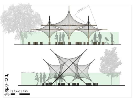 Modular Stars Pavilion Enhances The Urban Fabric With Minimal