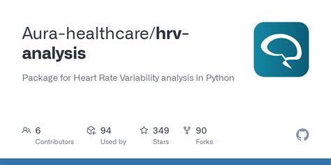 Github Aura Healthcarehrv Analysis Package For Heart Rate Variability Analysis In Python