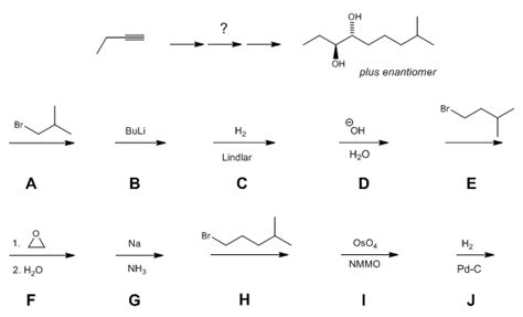 Solved Complete The Following Synthesis By Selecting From