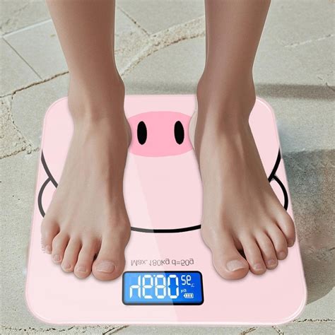 Electronic Scale For Body Weight Digital Weight Scale Accurate Smart Bathroom Scale Usb Charging