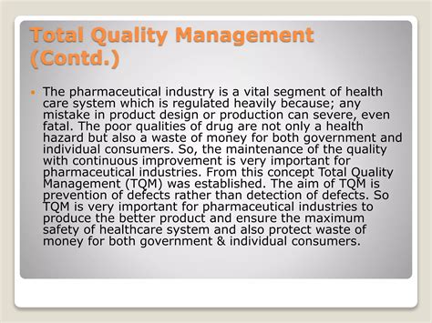 Basic Concepts Of QA And QC PPT