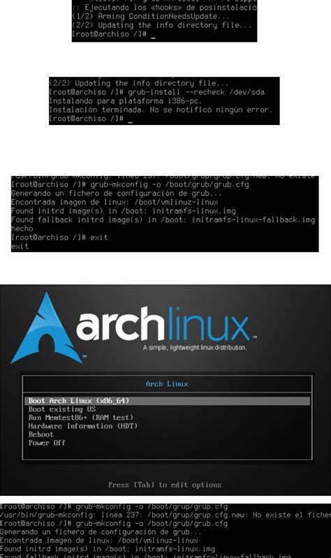 Manual Arch Linux