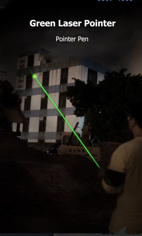 Smilingshark Ls308 Green Laser Pointer Usb Rechargeable Laser Light Cob