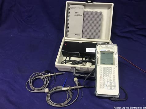 Portable Oscilloscope Tektronix T201 Oscilloscopio Digitale Portatile Lcd