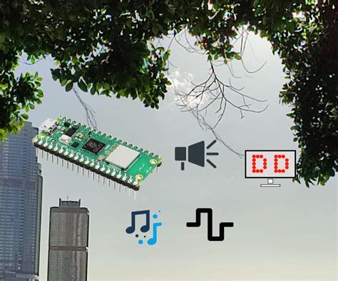 Respberry Pi Pico W Generating Tones With Programmable Io Pio Using