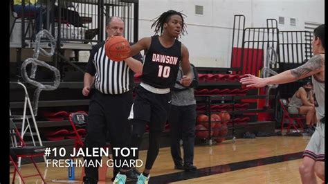 Jalen Tot 60 Guard Dawson Community College Youtube