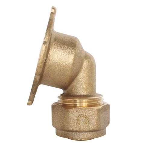 Coude sanitaire femelle à 105 à compression per ø16 15 21