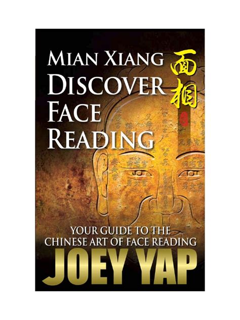 Joey Yap Mian Xiang Discover Face Reading Pdf Pdf