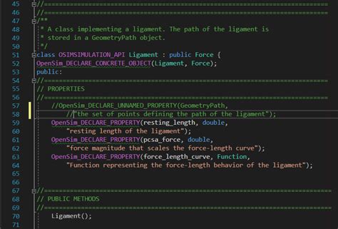 Opensim Declare Unnamed Property Breaks Visual Studio Intellisense