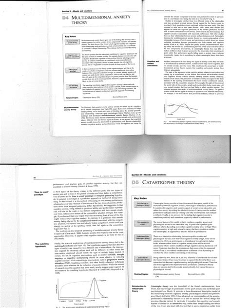 Multidimensional Anxiety Theory Summary Pdf