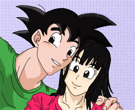 Goku And Chichi Are Taking A Selfie By Eleneli On Deviantart
