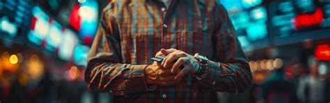 Associate Fund Manager In A Stock Market Wallpaper Premium Ai