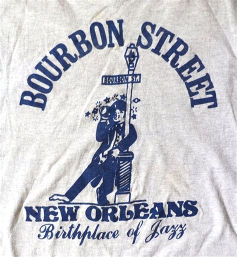 1980s 1990s Bourbon Street New Orleans T Shirt By Magicunicornvintage