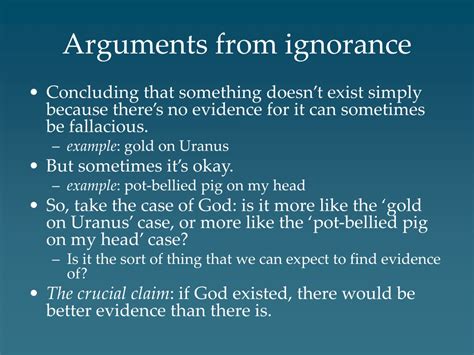 Ppt The Debate On Gods Existence Arguments Evidence And Absence