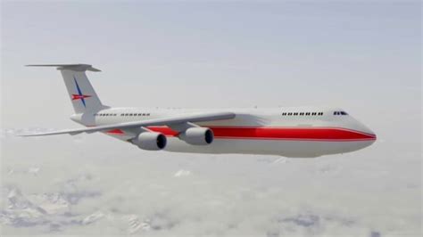 Lockheed L 500 1000 Passenger C 5 Galaxy Concept