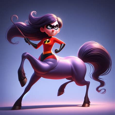 Violet Parr Centaur Ai Generated By Joshuaecw21985 On Deviantart