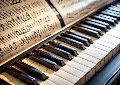 A Visual Symphony Exploring The Intricate World Of Piano Music Through