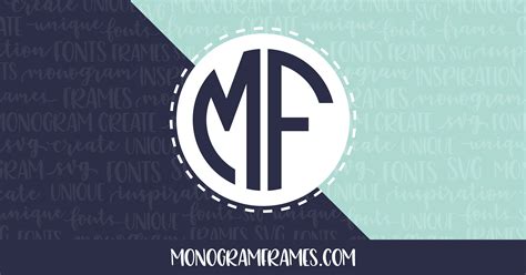 Monogram Frames Create Your Free Monogram