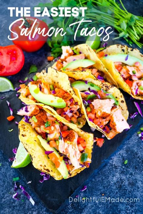 Salmon Tacos Made With Canned Salmon FikaCafe Net