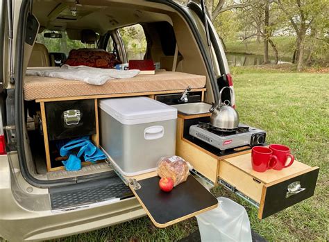 Minivan Campers DIY Conversions Camper Kits Custom Builds The Wayward Home