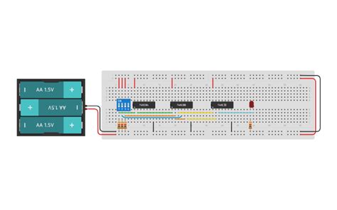 circuit design laboratorio 2 ejercicio 1 tinkercad