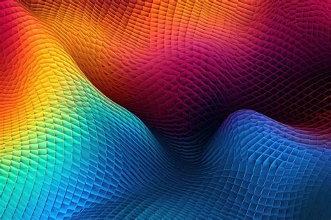 Geometric Grid Pattern Backgrounds Red Premium Photo Illustration