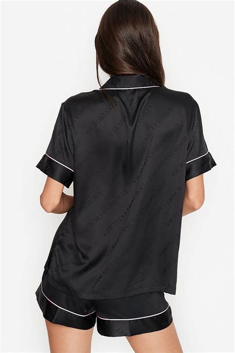 Buy Victorias Secret Satin Short Pyjama Set From The Victorias Secret Uk Online Shop