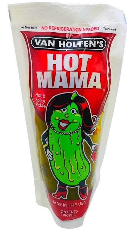 Van Holtens Hot Mama Pickle 196 G Candy Store