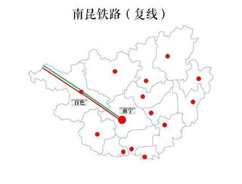广西高铁2020规划 广西高铁线路图 2030年广西规划图 大山谷图库