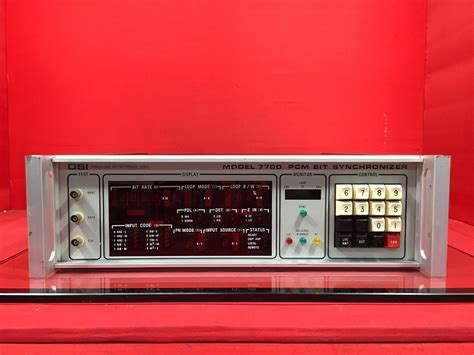 DSI 7700 Decom Systems Decom Systems DSI 7700 21300 PCM Bit Synchronizer Alltest