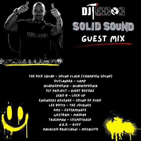 Stream Dj Terror Solid Sound Guest Mix June 2024 By Toxic