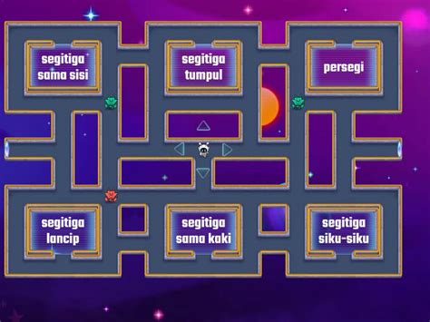Game Menentukan Jenis Segitiga Maze Chase