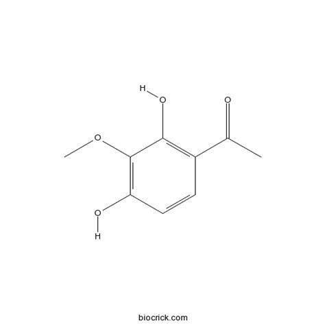 24 Dihydroxy 3 Methoxyacetophenone Cas62615 26 3 Phenols