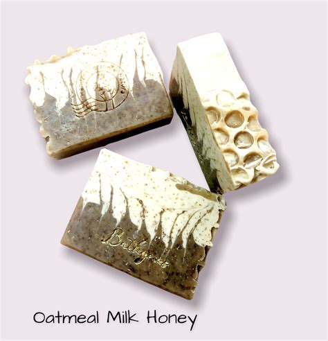 Oatmeal Milk Honey Soap Bar By Bathgems