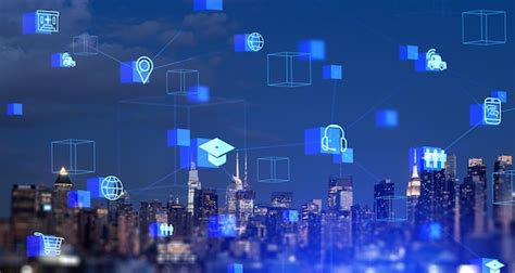 Premium Photo Woman Finger Touch Iot Hologram With Digital Icons Devices And Connection