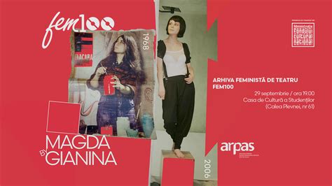 Magda By Gianina Lectură Performativă De și Cu Gianina Cărbunariu Ziarul Metropolis Ziarul