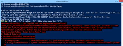 Ausführungsrichtlinien Execution Policy Für Powershell Scripts über Gpo Setzen Windowspro